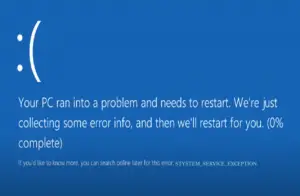 How to Resolve the Windows System Service Exception Error? - The Infobits